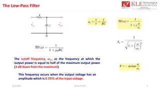 First Order Circuits_Low PF and High PF. | PDF