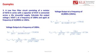 First Order Circuits_Low PF and High PF. | PDF