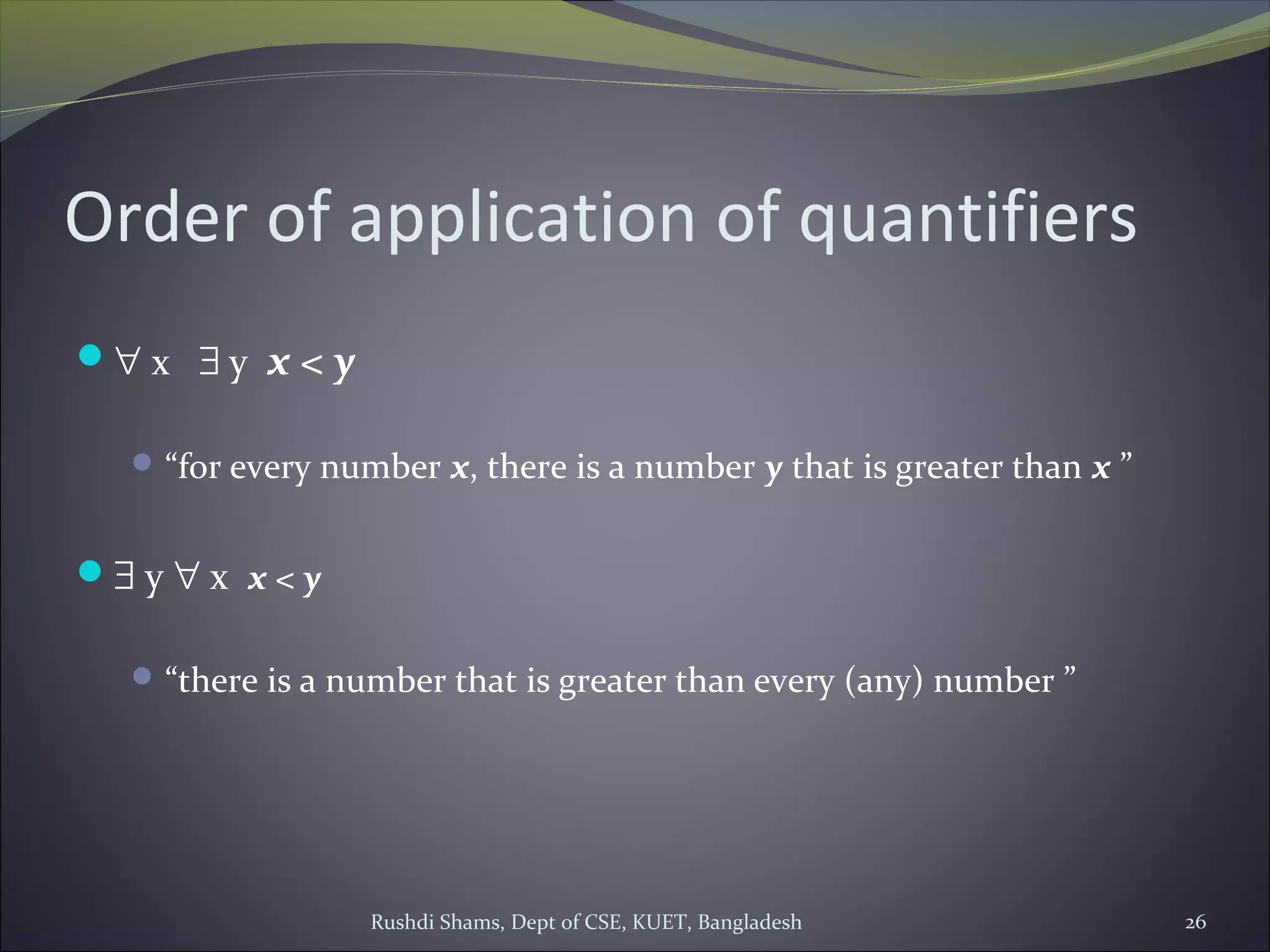 First order logic | PPT