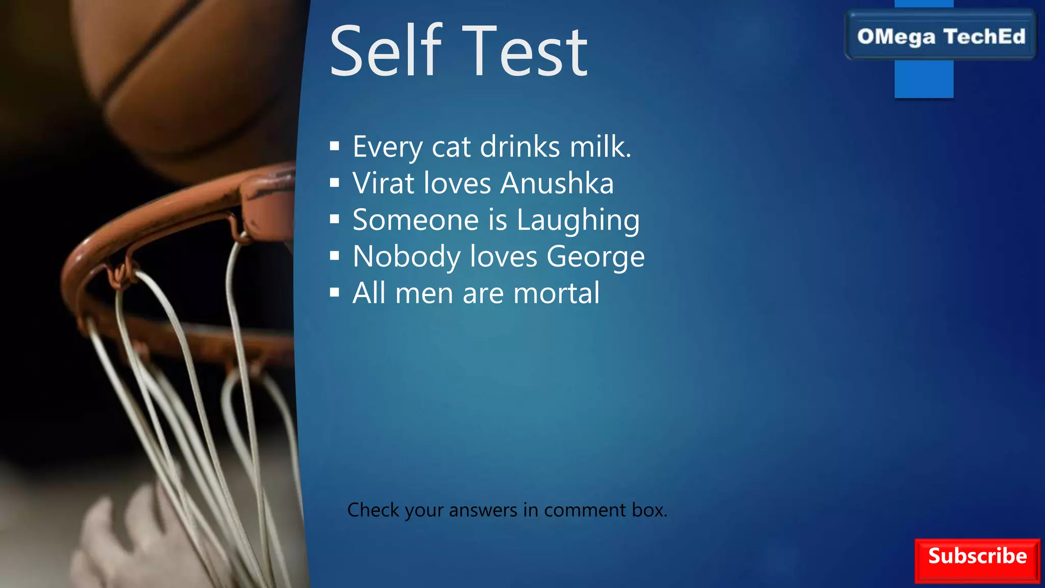 First order logic | PPTX