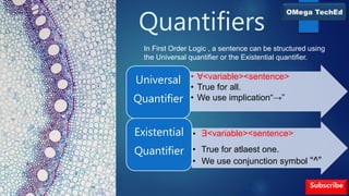 First order logic | PPTX
