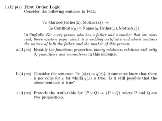 First order logic.ppt