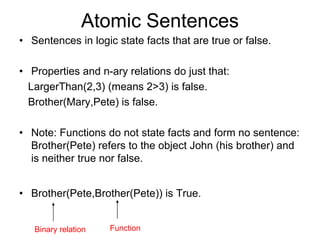 First order logic.ppt