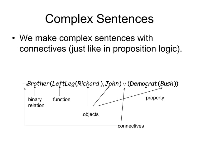 First order logic.ppt