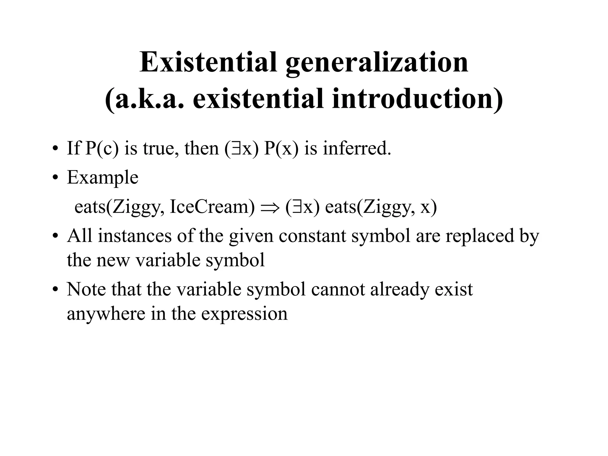predicate logic proposition logic FirstOrderLogic.ppt | Programming ...