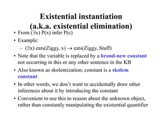 predicate logic proposition logic FirstOrderLogic.ppt