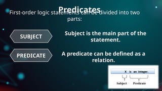 Introduction to First order logic .pptx