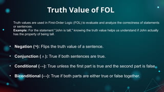Introduction to First order logic .pptx