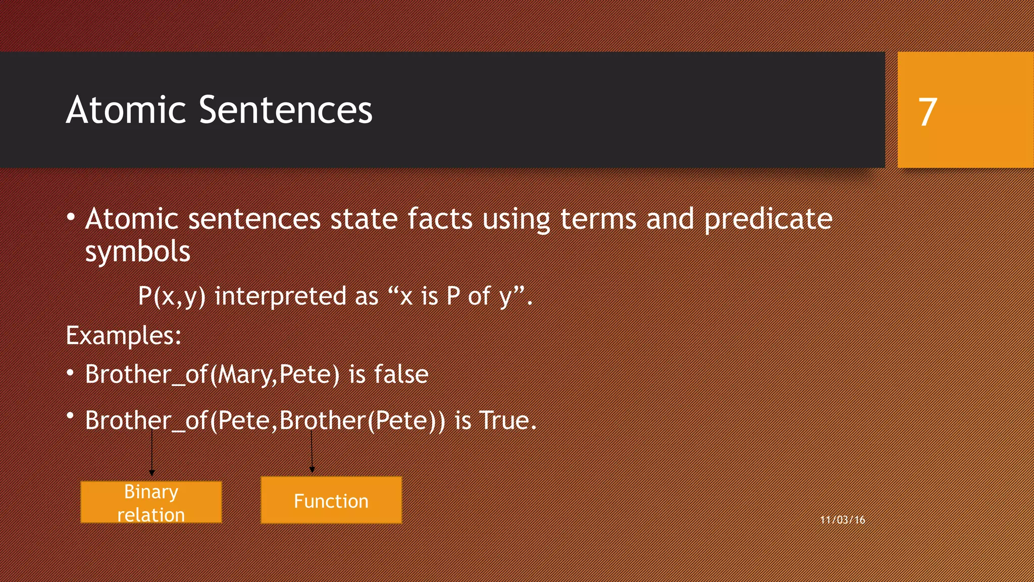 First Order Logic In Knowledge Representation Ppt Programming Languages Computing