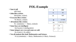First order logic or Predicate logic.pptx