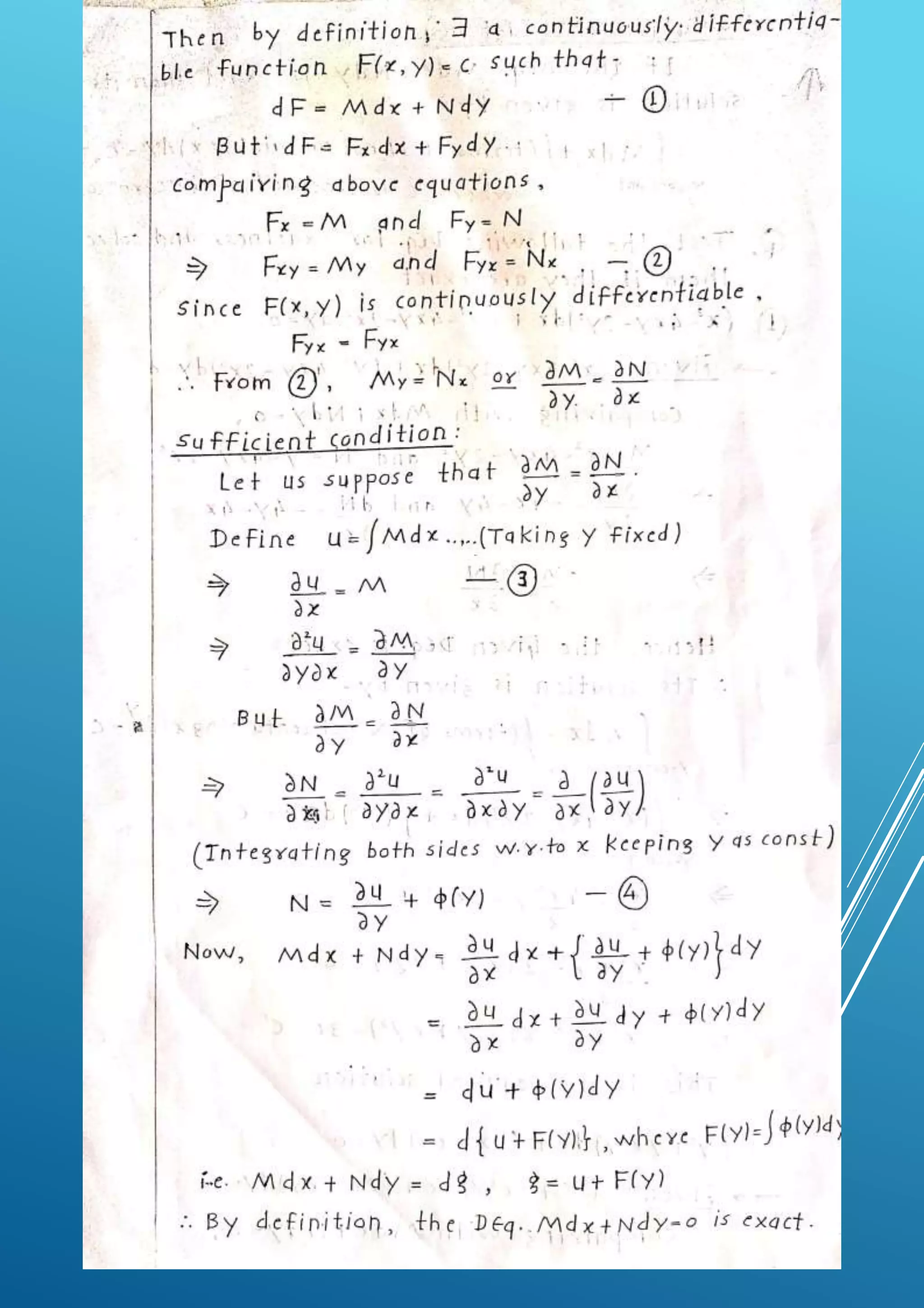 FIRST ORDER ORDINARY DIFFERENTIAL EQUATIONS.pptx