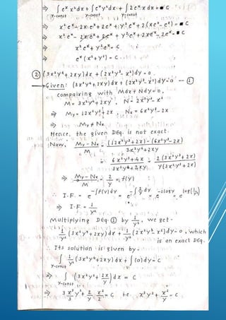 FIRST ORDER ORDINARY DIFFERENTIAL EQUATIONS.pptx