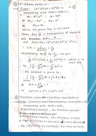 FIRST ORDER ORDINARY DIFFERENTIAL EQUATIONS.pptx