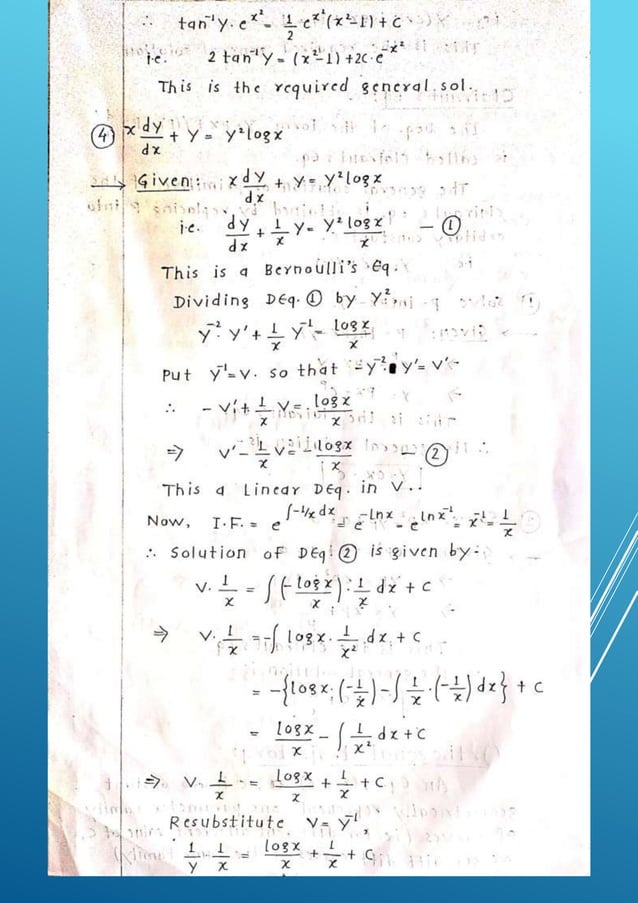 FIRST ORDER ORDINARY DIFFERENTIAL EQUATIONS.pptx