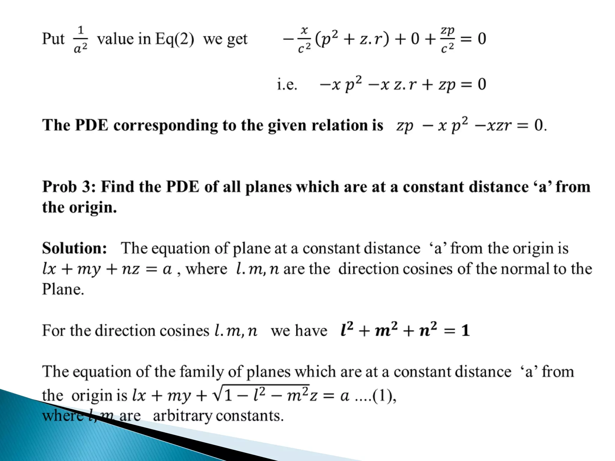 First Order Partial Differential Equations Pdf