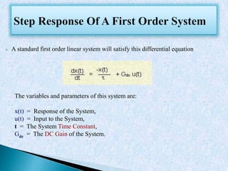 First order response | PPTX
