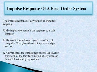 First order response | PPTX
