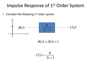 First Order Systems understanding and implement | PPT