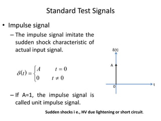 First Order Systems understanding and implement | PPT