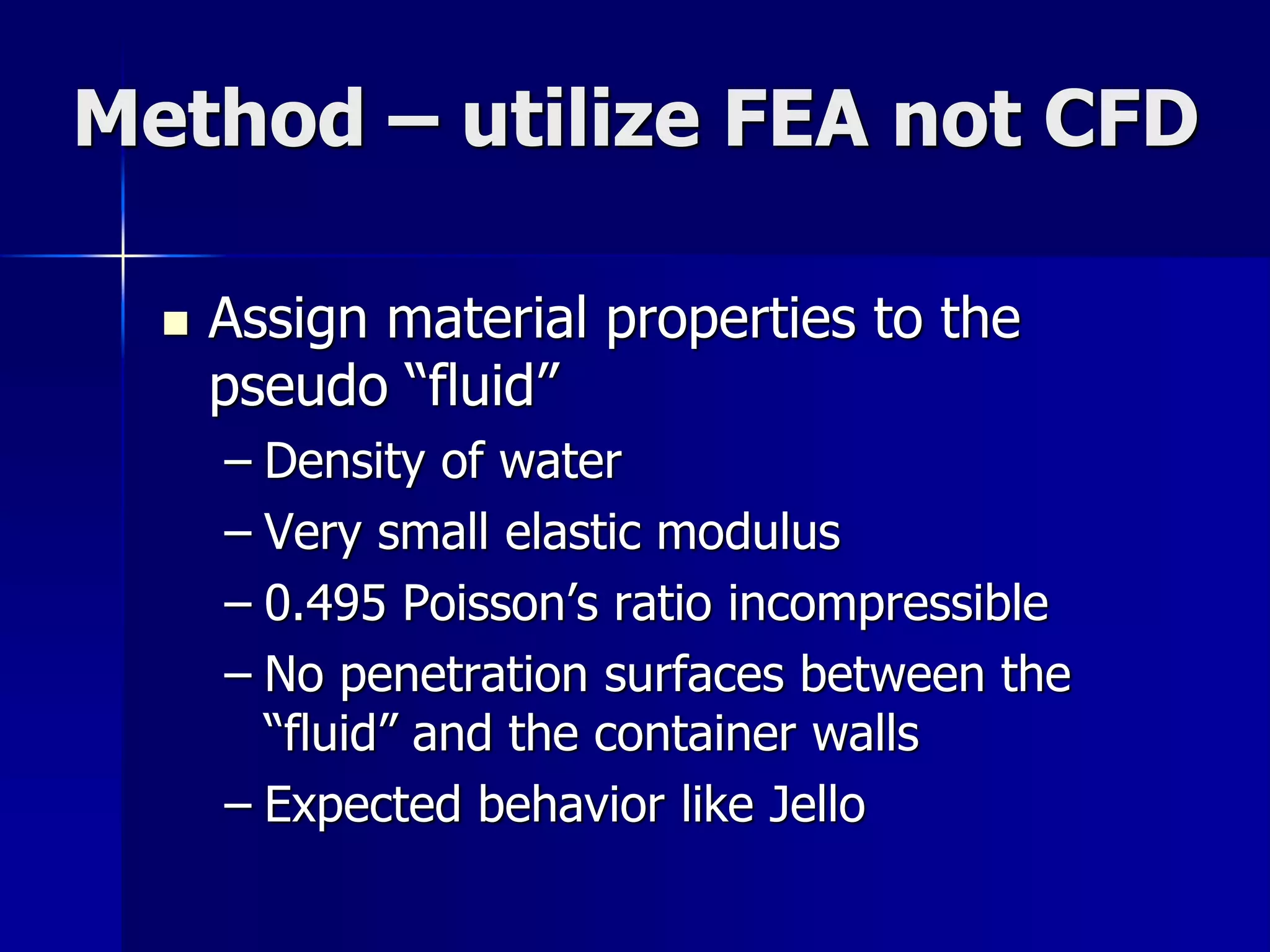 First order tank sloshing | PDF