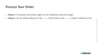 First order training | PPT