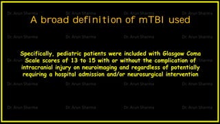 Concussion treatment guidelines pediatrics | PDF