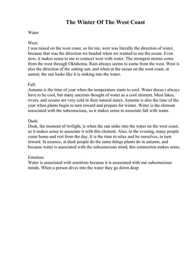 First Person Essay Example. How to write a first person essay | PDF ...