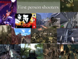 First person shooters | PPTX | Video Game Genres | Video Gaming