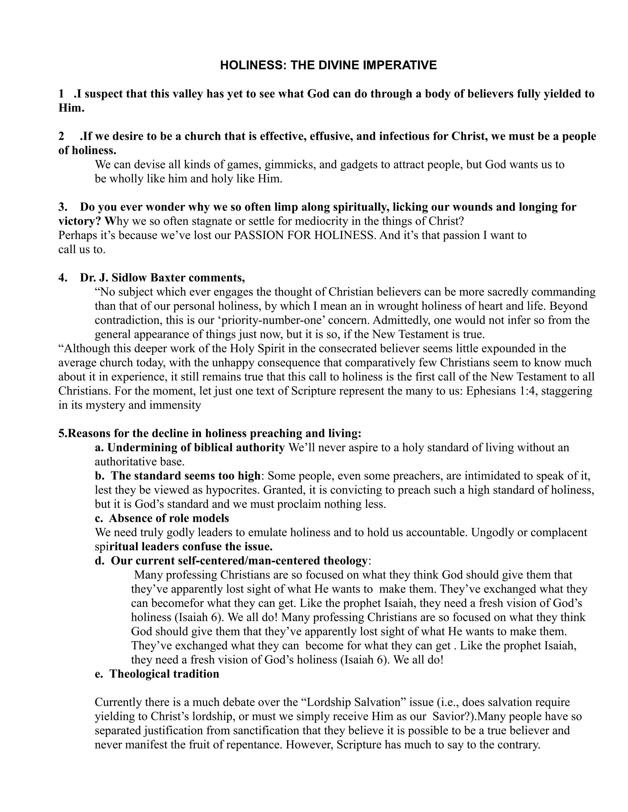 First peter 1 14 16 holiness | ODT