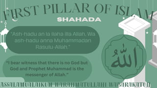 FIRST PILLAR OF ISLAM “Shahada”.pdf