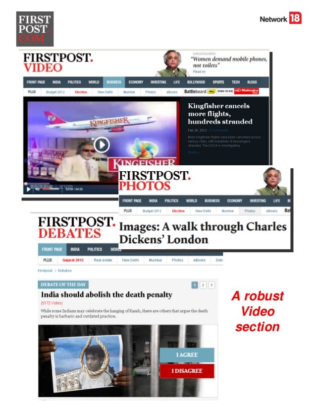 Firstpost - Portal of the year