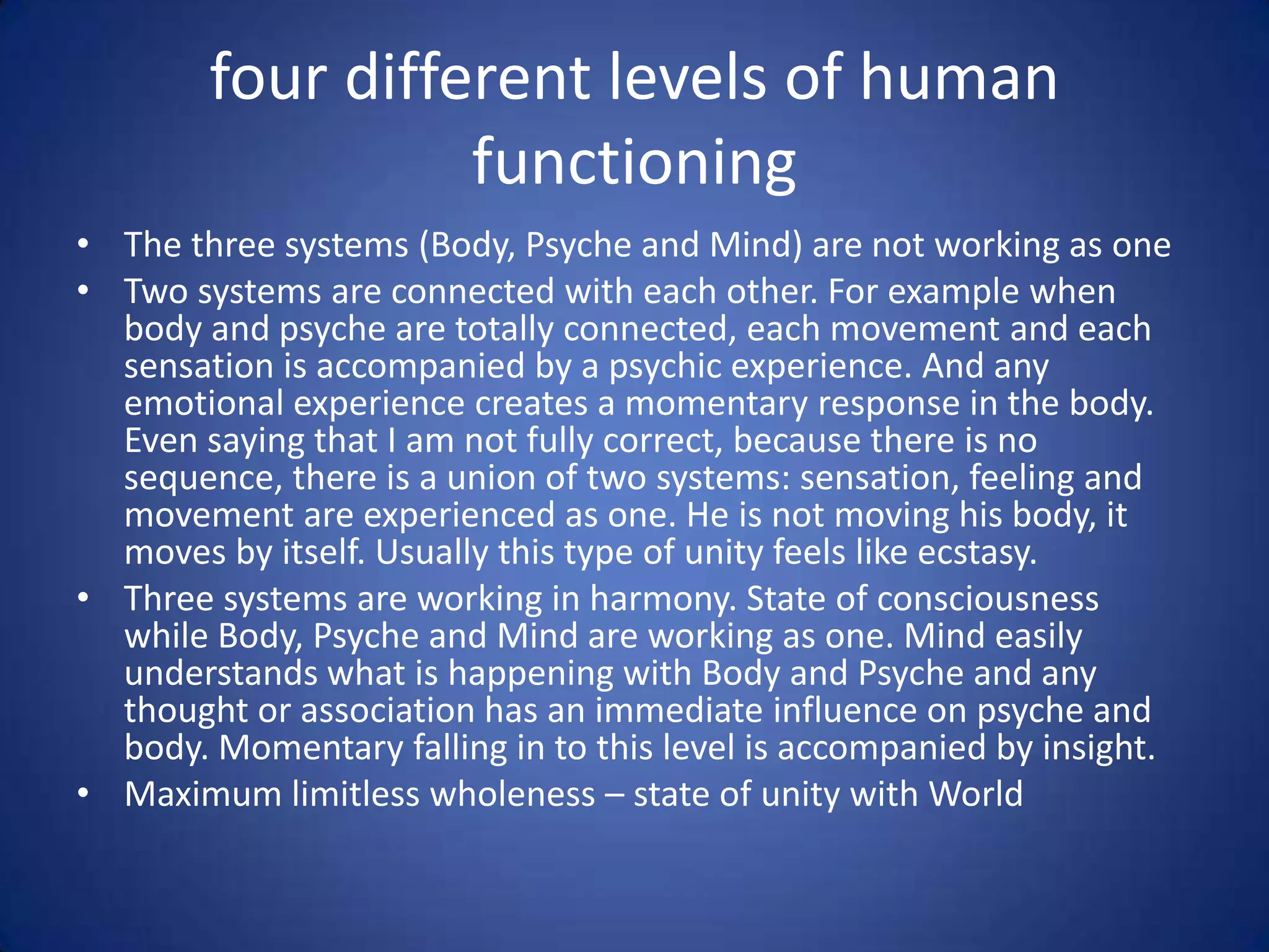 Transpersonal Psychology - what is the object? | PPTX