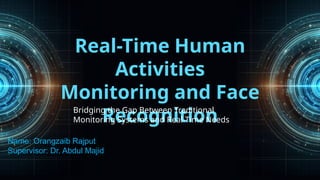 First Presentation on human activity monitoring | PPTX | Roleplaying ...
