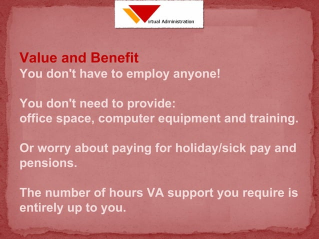 Virtual Administration How it Works | PPT