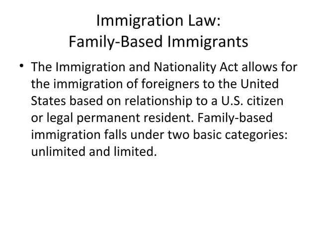First presentation immigration and the united states | PPT | Adoption ...