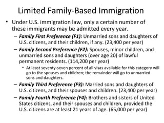 First presentation immigration and the united states | PPT