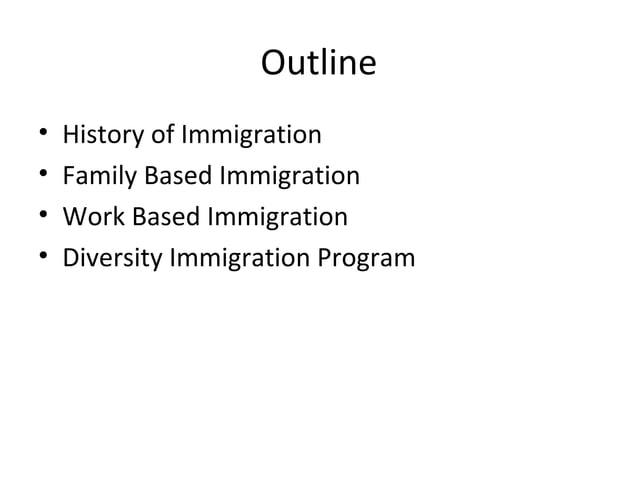 First presentation immigration and the united states | PPT | Adoption ...