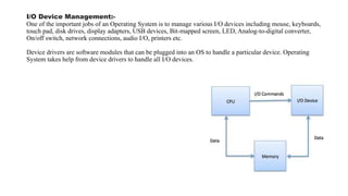 First presentation of os | PPTX