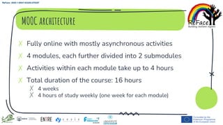 ReFace - MOOC Syllabus | PPT