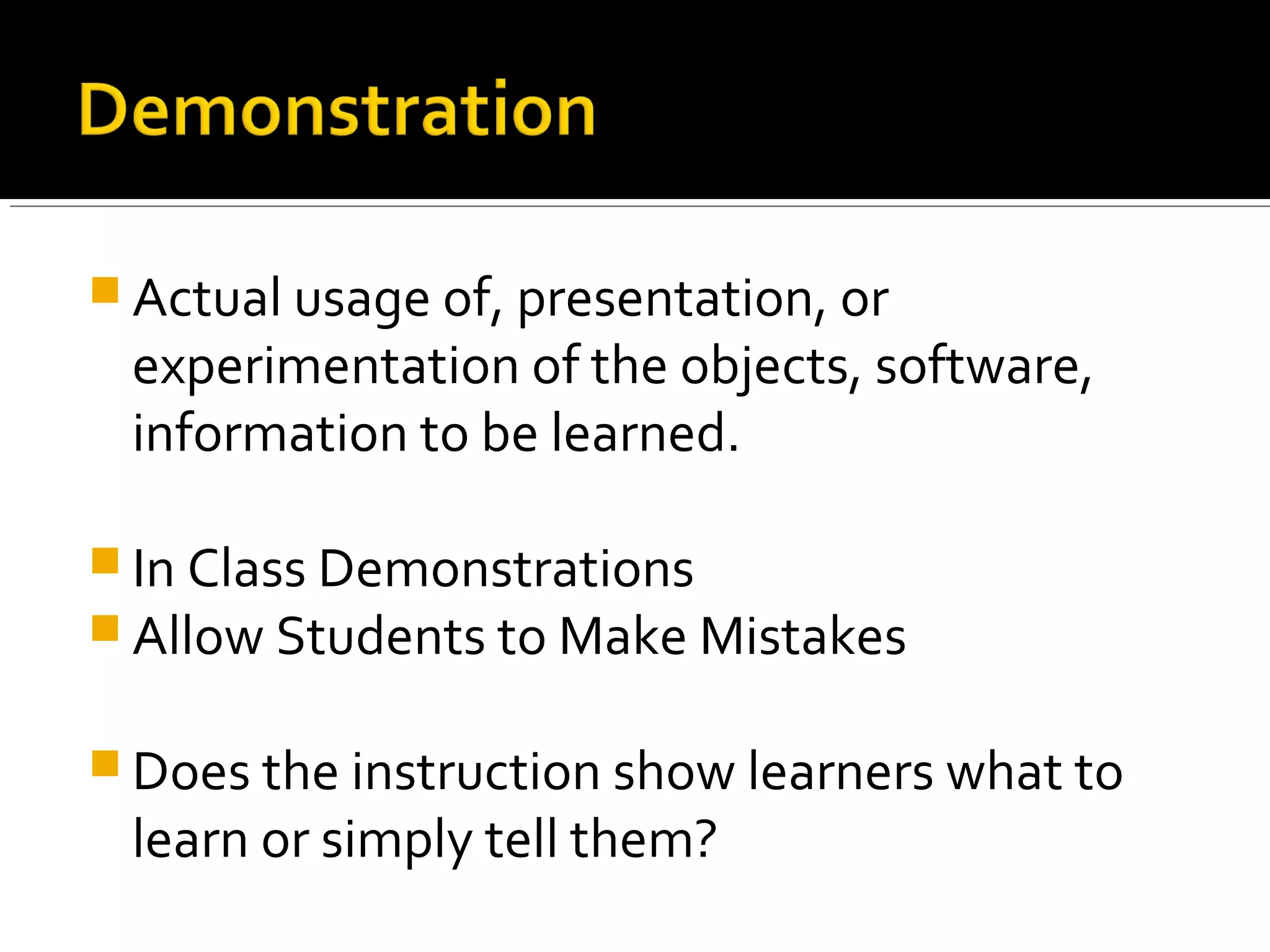 First Principles of Instruction- David Merrill | PPT