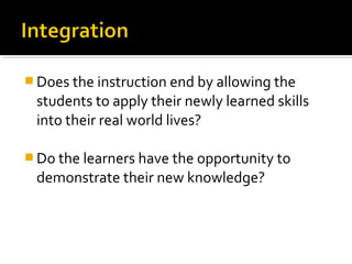 First Principles of Instruction- David Merrill | PPT