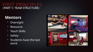 First Principles - Creatign A Team Culture.pptx