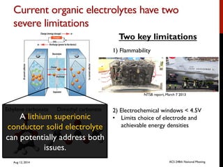 First principles design of lithium superionic conductors | PDF
