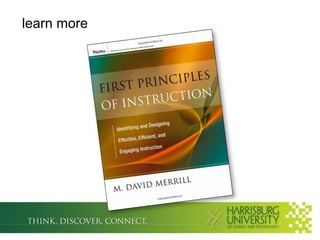 First Principles of Instruction | PDF