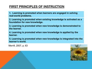 First principles of instruction | PPTX