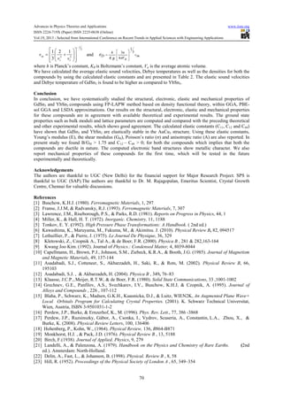 First principles study of structural, electronic, elastic and mechanical properties of gd sn3 ...
