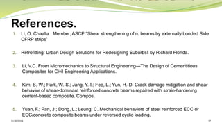 Engineered Cementitious Composite | PPT