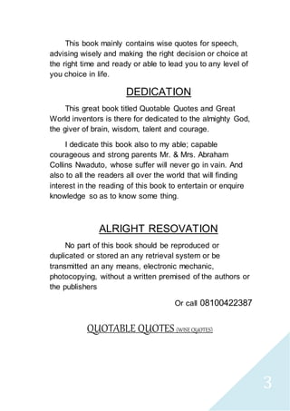 quatable quotes | DOCX