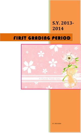First Quarter 1st summative test | DOC