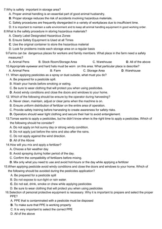 Agricultural Crops Production-1st Quarter Exam | DOCX